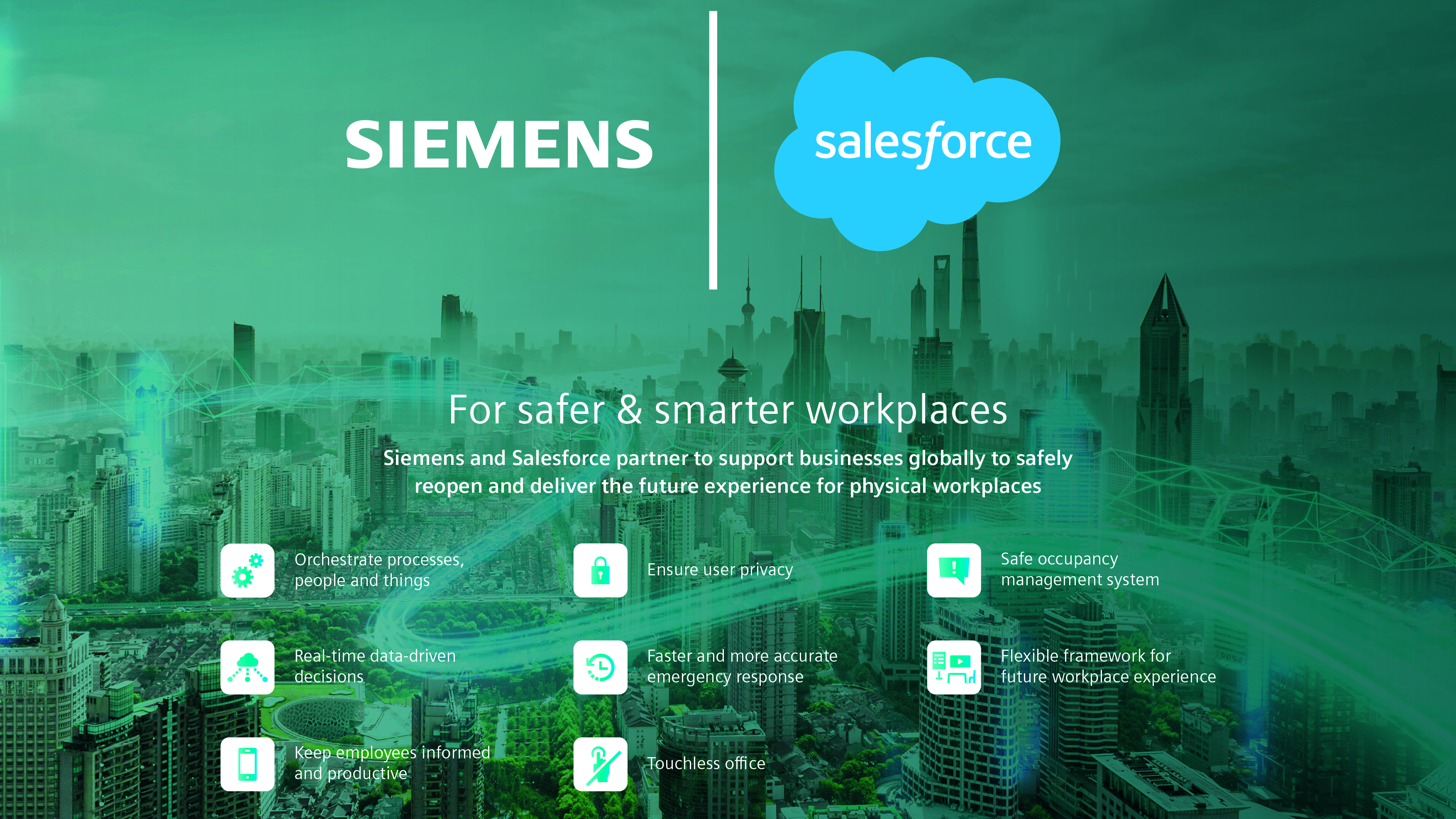 Siemens и Salesforce влизат в стратегическо партньорство - Economy.bg